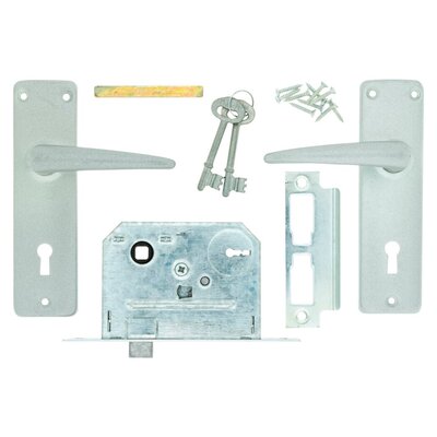 Fort Knox 2-Lever Steel Chrome Plated Handles Lockset | PnP