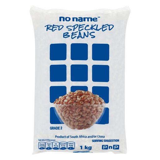 No Name Live Well Red Speckled Sugar Beans 1kg | Smart Price Specials ...