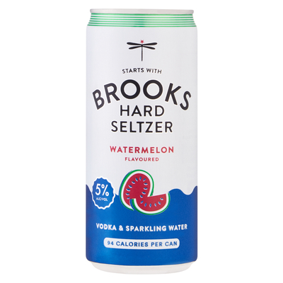 Brooks Watermelon Hard Seltzer 300ml | PnP
