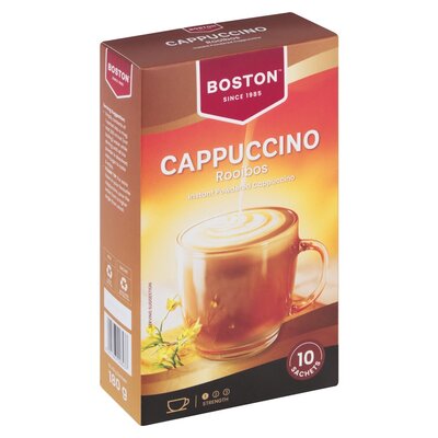 Boston Cappucino Rooibos Sticks 10s | PnP