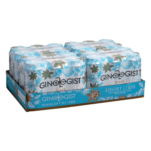Ginologist Gin & Dry Lemon 24 x 440ml | PnP