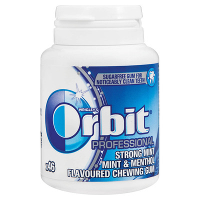 Wrigley's Orbit Strong Mint Bottle | PnP