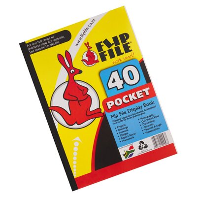 Flip File 40 Page Pocket x 20 | Smart Price Specials | PnP Home