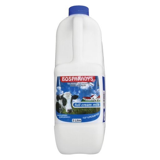 Bosparadys Full Cream Milk 3L | PnP