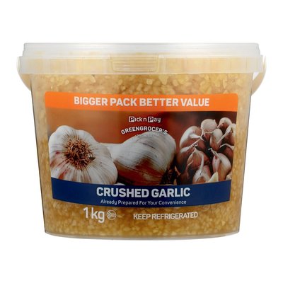 PnP Crushed Garlic 1kg | PnP