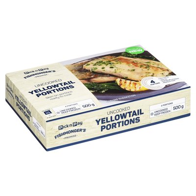 PnP Fishmonger's Yellowtail Line Fish 500g | PnP