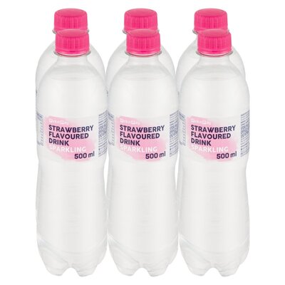 PnP Strawberry Flavoured Sparkling Drink 500ml x 6 | PnP
