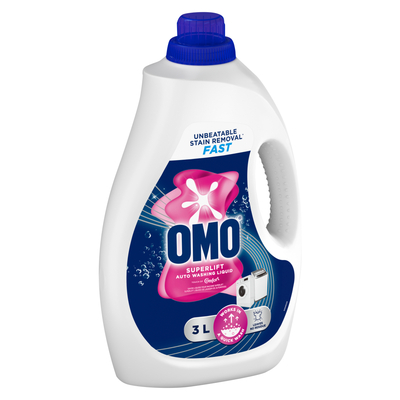 Omo Stain Removal Auto Washing Liquid Detergent with Comfort Freshness ...
