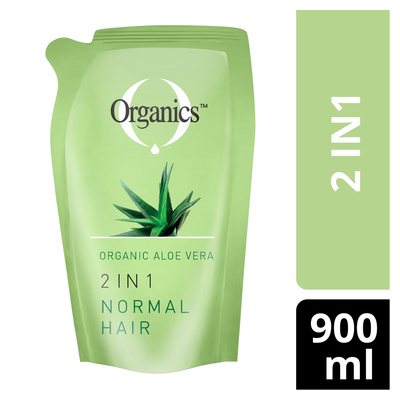 Organics Aloe Vera 2-in-1 Shampoo and Conditioner Refill 900ml | PnP