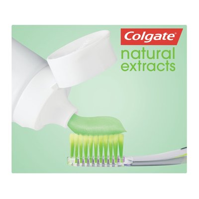 Colgate Natural Extracts Lemon and Aloe Oil, Ultimate Fresh Toothpaste ...
