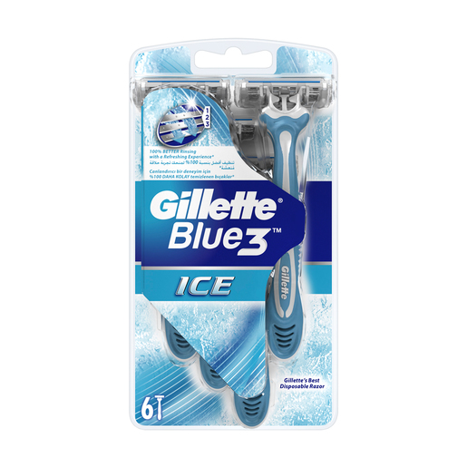 Gillette Blue 3 Ice Razor 6s | PnP
