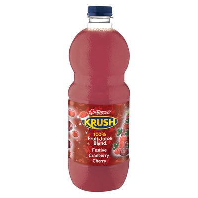 Clover Krush Fruit Juice 100% Cranberry 1.5L | PnP