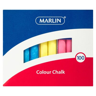 Marlin Colour Chalk 100 Pack | PnP