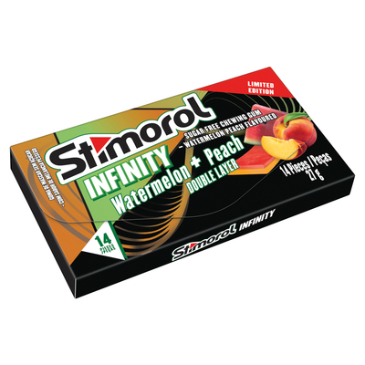 Stimorol Infinity Watermelon & Peach Sugar Free Chewing Gum 27g | PnP