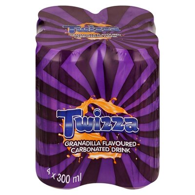 Twizza Grandadilla Flavoured Carbonated Drink 300ml x 4 | PnP