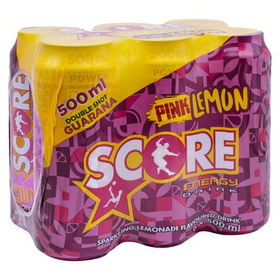 Score Pink Lemonade 500ml x 6 | PnP