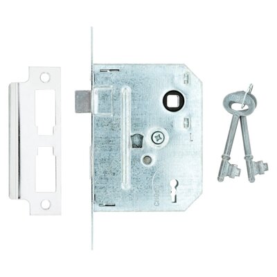 Fort Knox 2-Lever Only Chrome Plated Lock | PnP