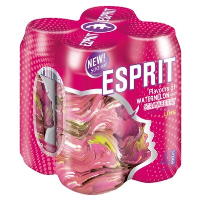 Esprit Watermelon & Strawberry 4 x 500ml | PnP