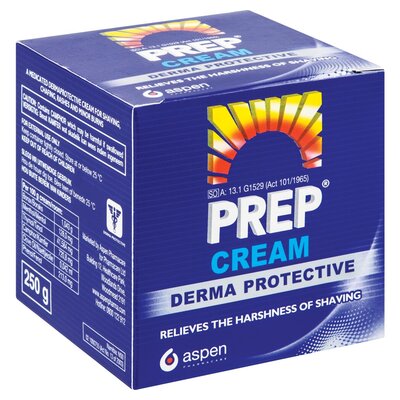 Prep Derma Protective Shaving Cream In Jar 250g | PnP