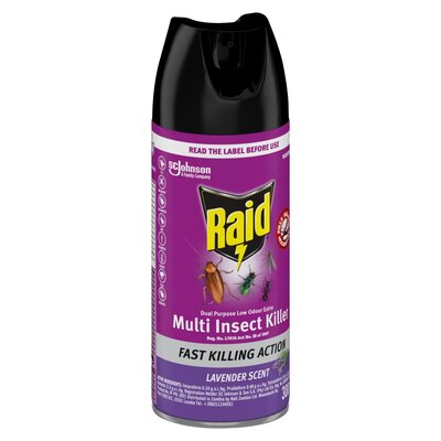 Raid Dual Purpose Low Odour Insecticide 300ml | PnP