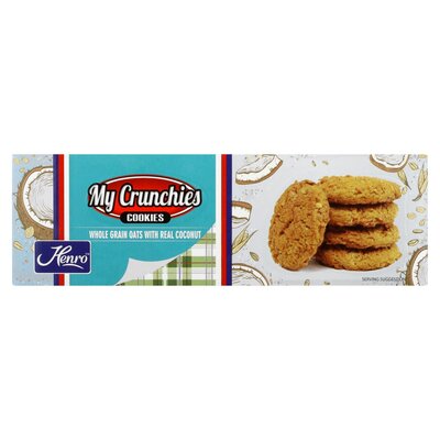 Henro My Crunchies Whole Grain Oats With Real Coconut Cookies 175g | PnP