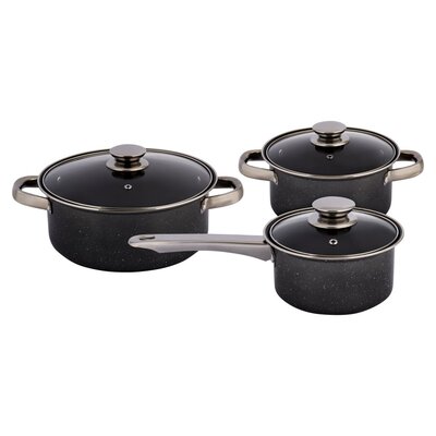 Top Chef Cookware Pot With Stainless Steel Handles Set 6 Piece | PnP