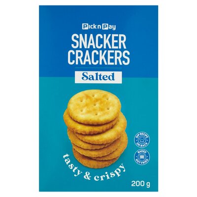 PnP Salted Snacker Crackers 200g | Smart Price Specials | PnP Home