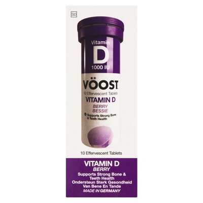 Voost Vitamin D Berry Fizzy 10 Effervescent Tablets | PnP