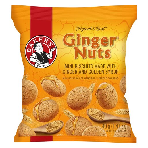 Bakers Mini Gingernuts 40g | PnP
