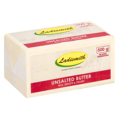 Ladismith Unsalted Butter 500g | Smart Price Specials | PnP Home