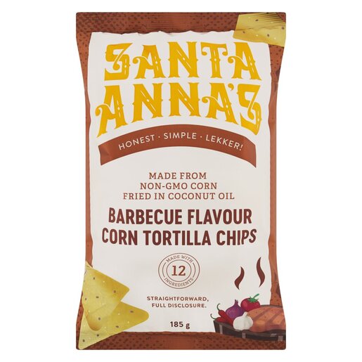 Santa Anna BBQ Corn Tortilla Chips 185g | PnP