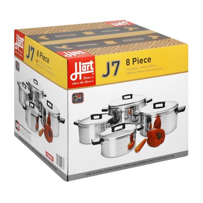 Hart J7 Pot Set 8 Piece | PnP
