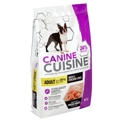 Canine Cuisine Chicken & Rice Small-Medium Adult Dog Food 6kg | PnP