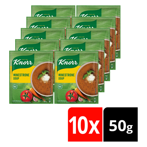 Knorr Minestrone Thickening Soup 50g 50g x 10 | PnP