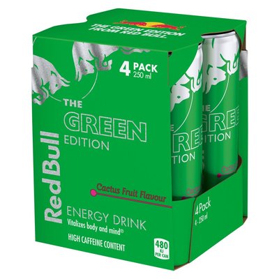 Red Bull Cactus Fruit Flavoured Summer Ediition 4 x 250ml | PnP
