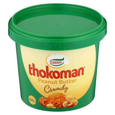 Thokoman Peanut Butter Crunch 500g | PnP