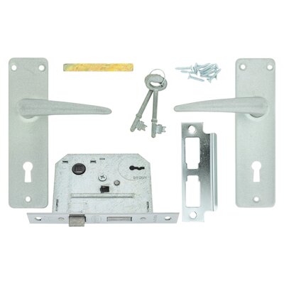 Fort Knox 2-Lever Steel Chrome Plated Handles Lockset | PnP