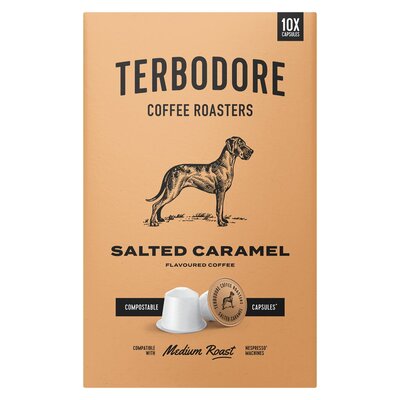 Terbodore Coffee Roasters Salted Caramel Coffee Capsules 50g | PnP
