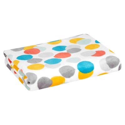 Real Home Printed Kids Throw Dots 125 x 150cm | PnP