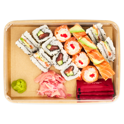 PnP Sushi 4 Kinds Salmon Platter 16 Pieces | PnP