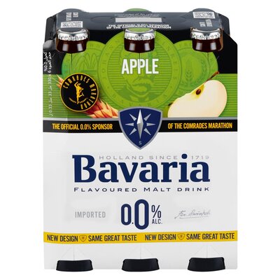 Bavaria Malt 0% Apple NRB 6 x 330ml | PnP