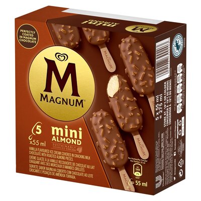 Magnum Mini Almond Ice Cream 5 Pack | PnP