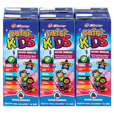 Nutrikids Fruit Nectar Mixed Berries 200ml x 6 | PnP