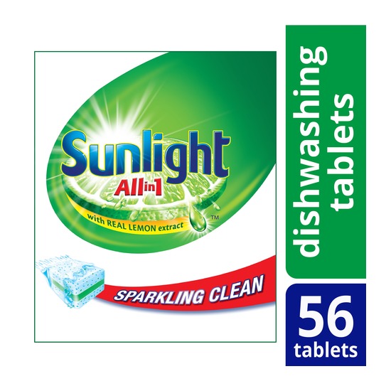 Sunlight Auto Dishwash Tablets All In One 1kg | PnP