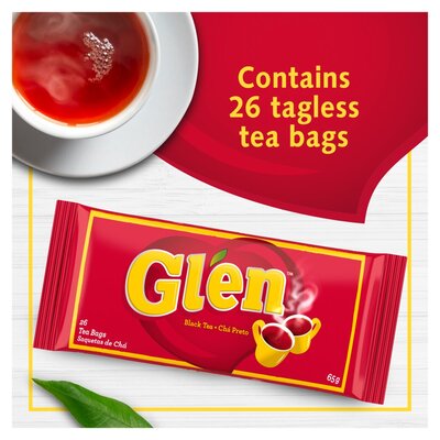 Glen Tagless Tea Bags 26 Pack | PnP