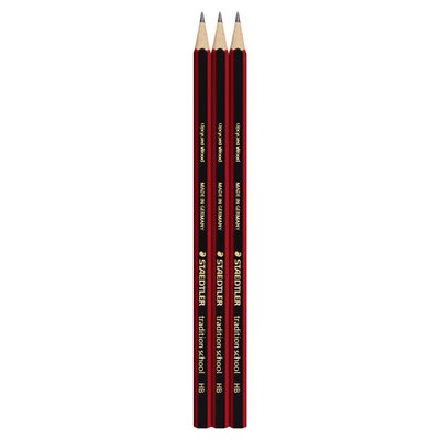 Staedtler Traditional Hb Pencils 3 Pack | PnP