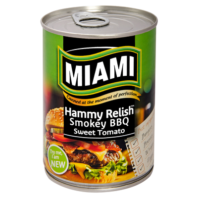 Miami Smokey BBQ Sweet Tomato Hammy Relish 12 x 450g | PnP