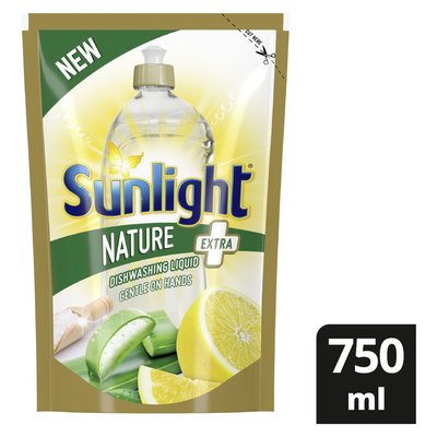 Sunlight Dish Washing Liquid Refill Natural 750ml | PnP