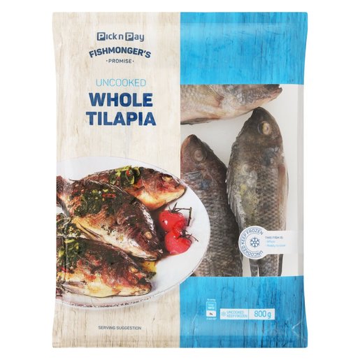 PnP Fishmonger's Whole Tilapia 800g | PnP