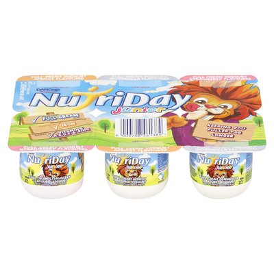 Danone Nutriday Junior Full Cream Smooth Strawberry, Apricot ...